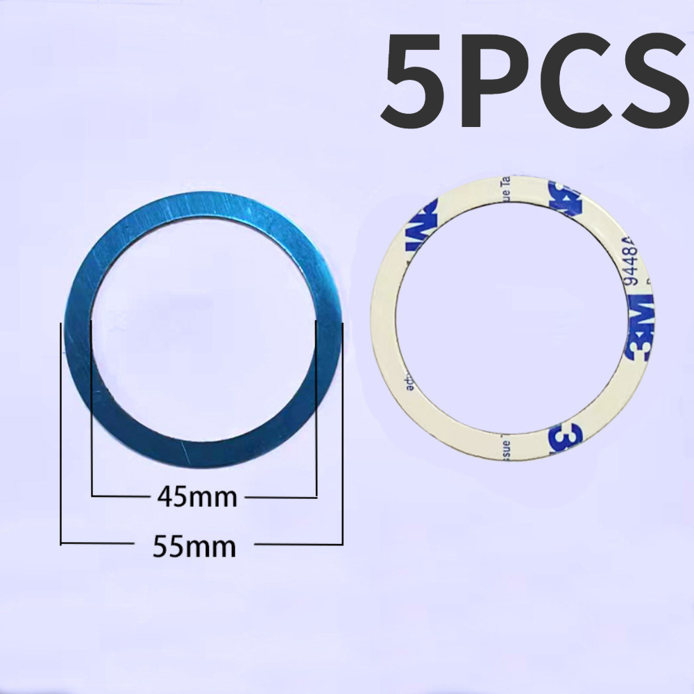 5pcs Magsafe Wireless Charging Sticker Rings for IPhone 13 ProMax 12 ...