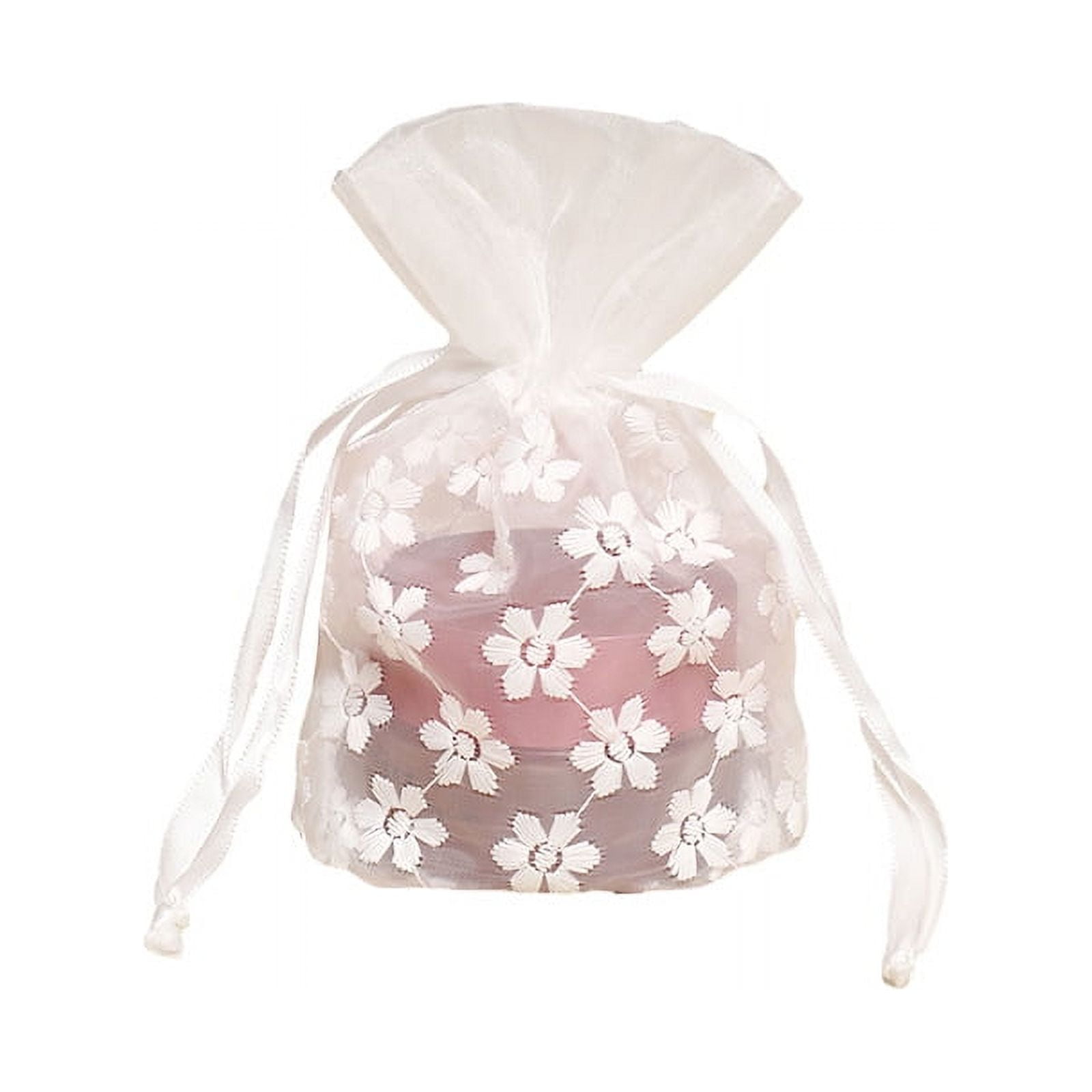 5pcs Mesh Gift Bags Drawstring Goodie Bags Favor Bags Gift Pouch Small ...