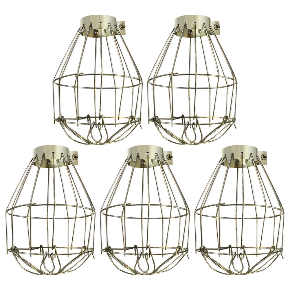 5pcs Metal Lamp Bulb Guard Clamp Light Bulb Cage Guard Metal Bulb Guard ...