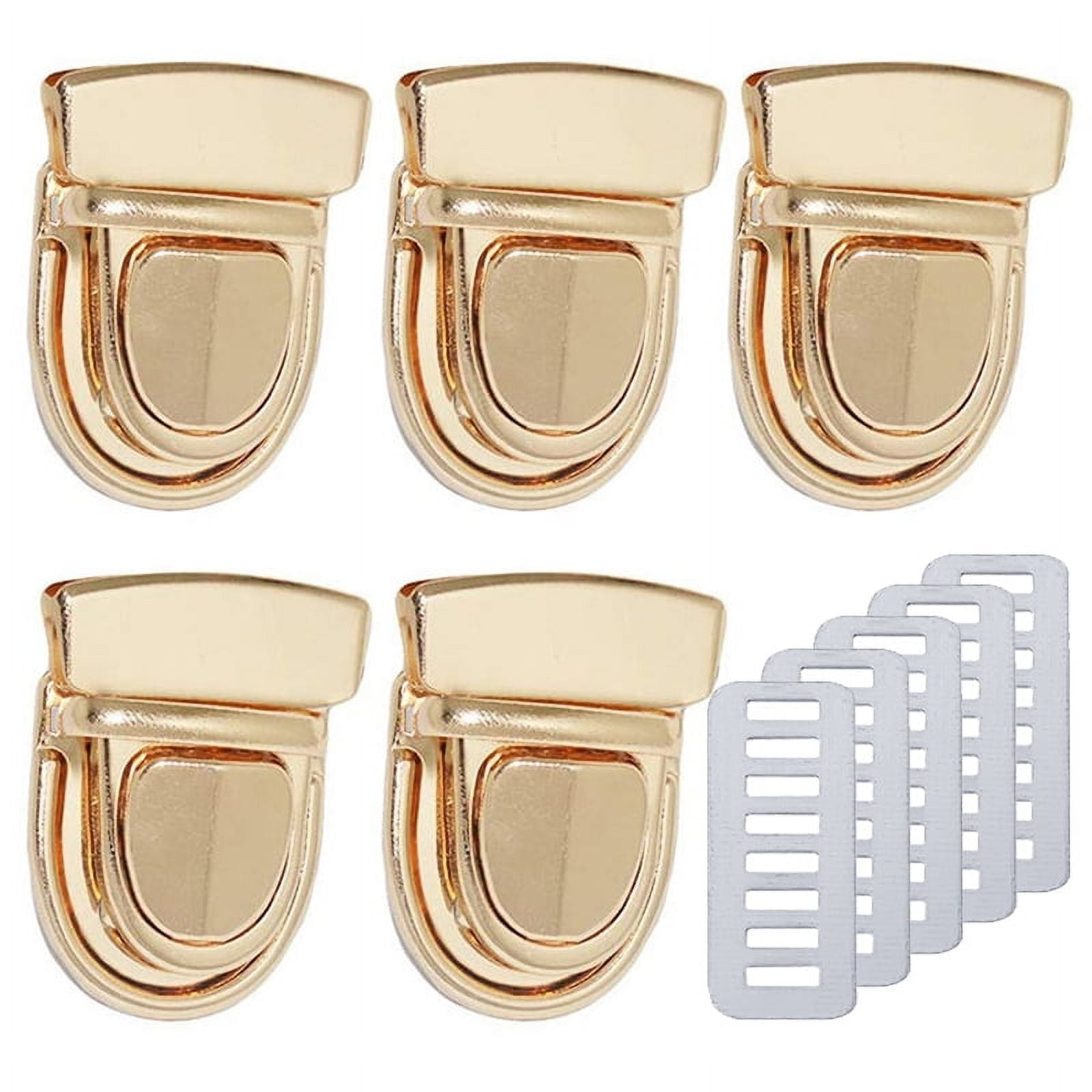 5pcs Metal Locks Bag Clasp Catch Buckles for Handbags Shoulder Bags ...