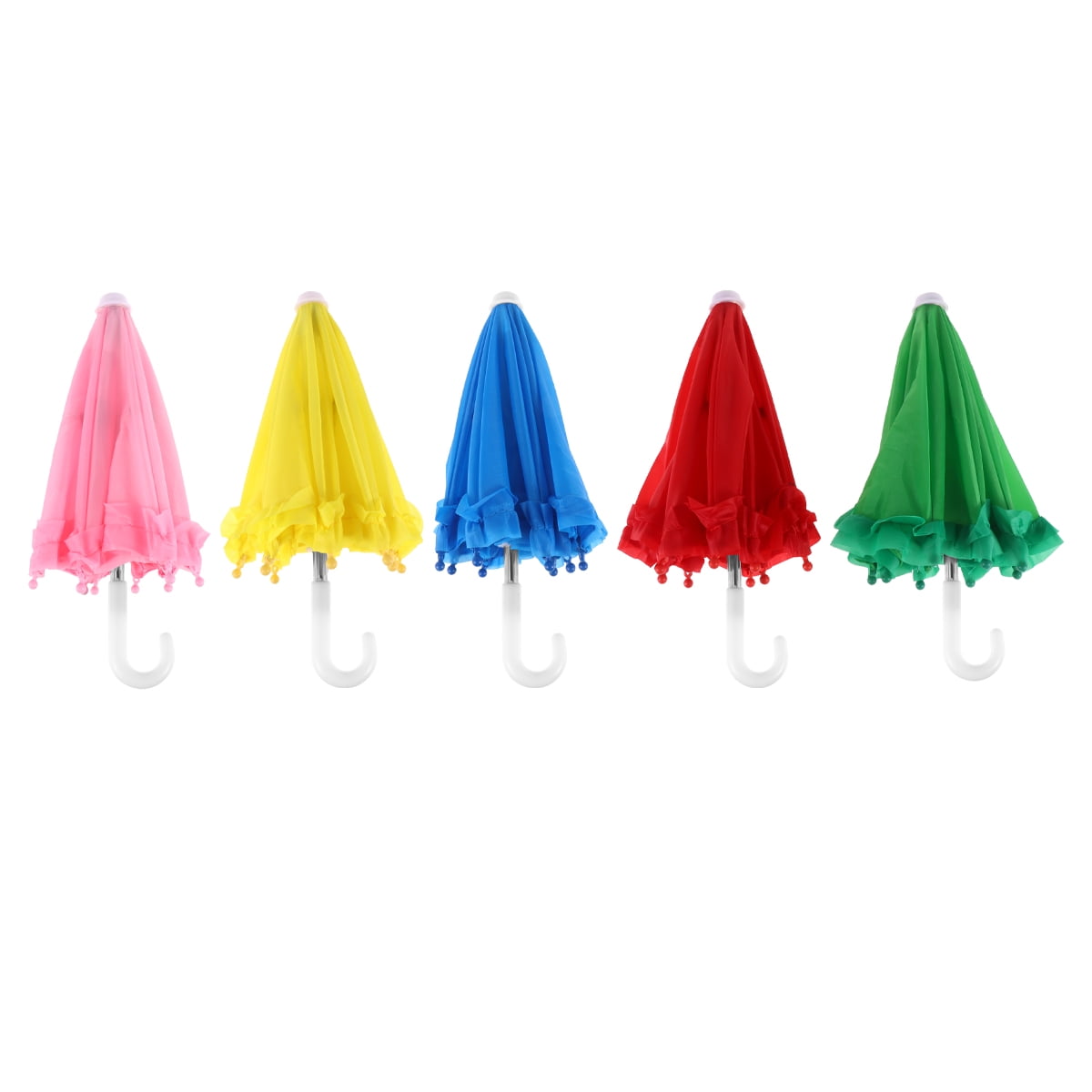 5pcs Mini Lace Umbrella Toys Mini Umbrella DIY Painting Gift Hanging ...