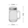 5pcs Mini Mason Jar for Jam Honey Portable Leakproof Coffee Milk Juice ...