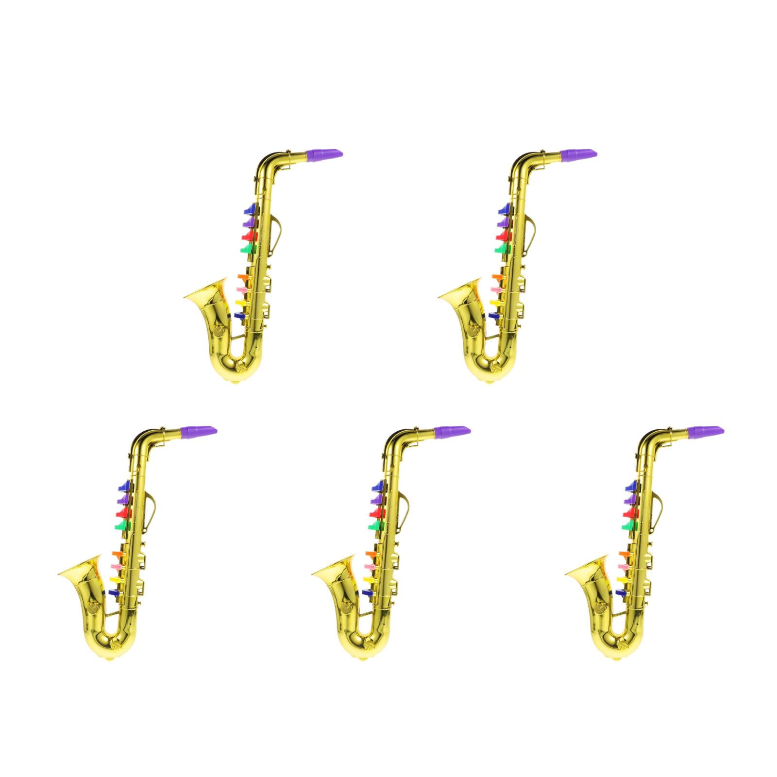 5pcs Mini Saxophone Model Miniature Sax Model Musical Collection ...