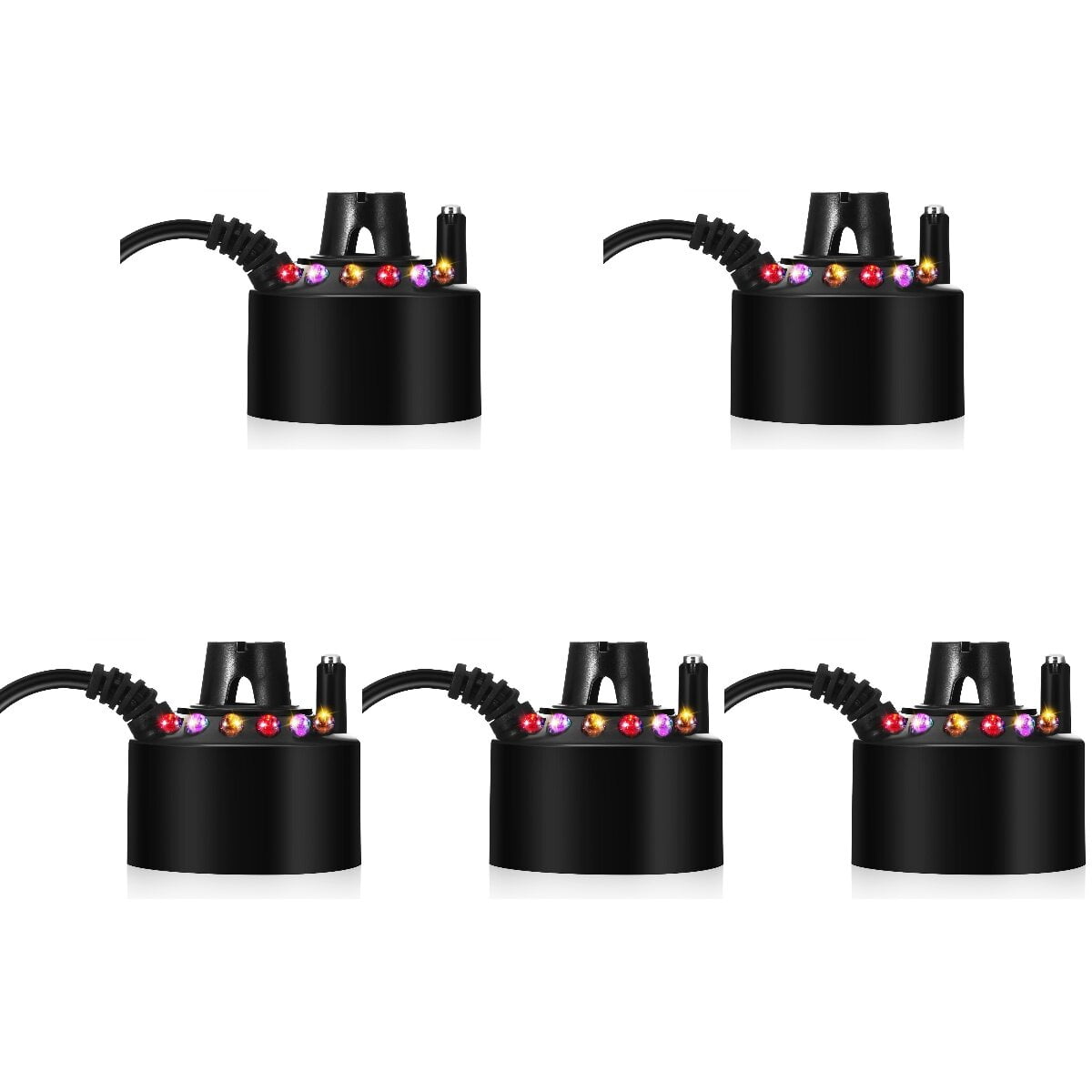 5pcs Mist Maker Led Mist Maker Fogger Garden Fogger Pond Fogger ...