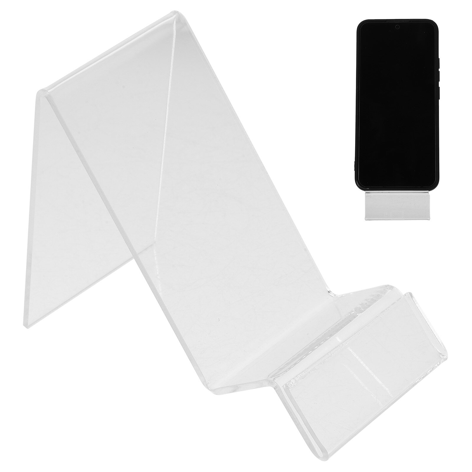 5pcs Mobile Phone Display Stand Acrylic Cellphone Stand Retail Show ...