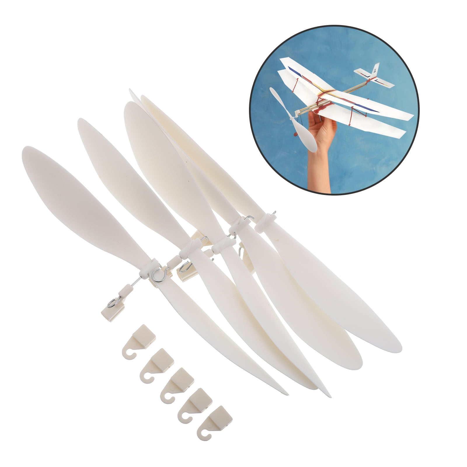 5pcs Plastic Model Airplane RC Propellers for Efficient Flight ...
