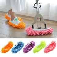 (5 Pairs)10pcs Mop Slippers Shoes Cover, Reusable Microfiber Foot ...