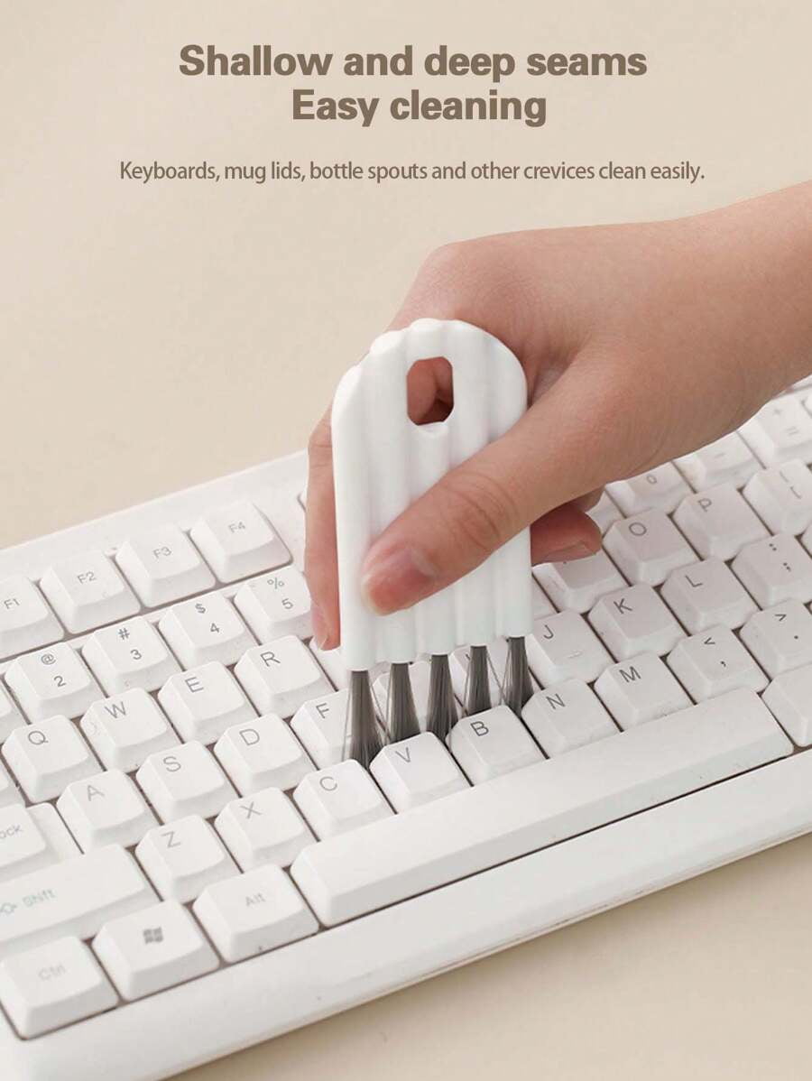 5pcs Multipurpose Cleaning Kit: Keyboard Brush, Crevice Duster, Keycap ...