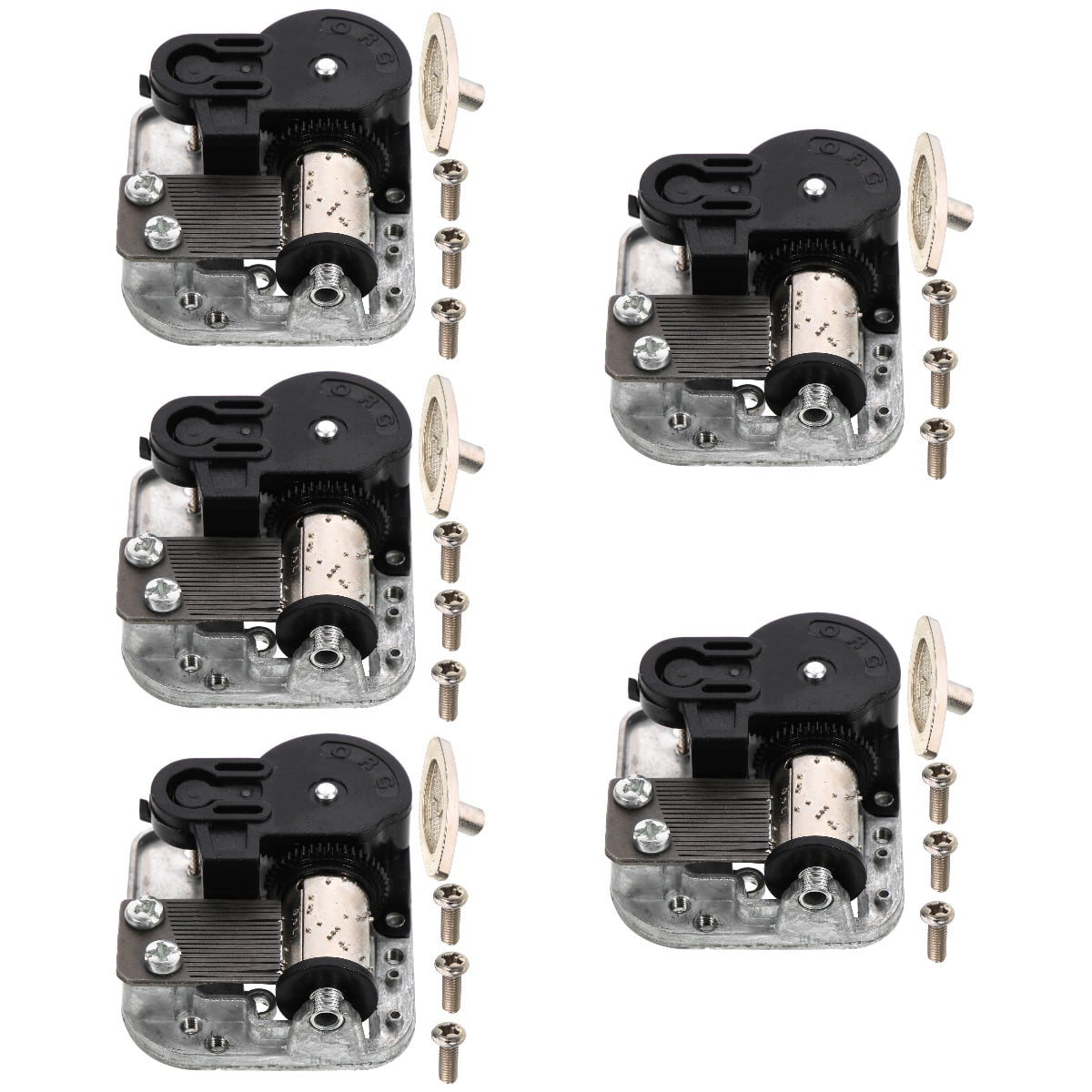 5pcs Musical Mechanism Movement DIY Music Box Replacement Mechanism ...