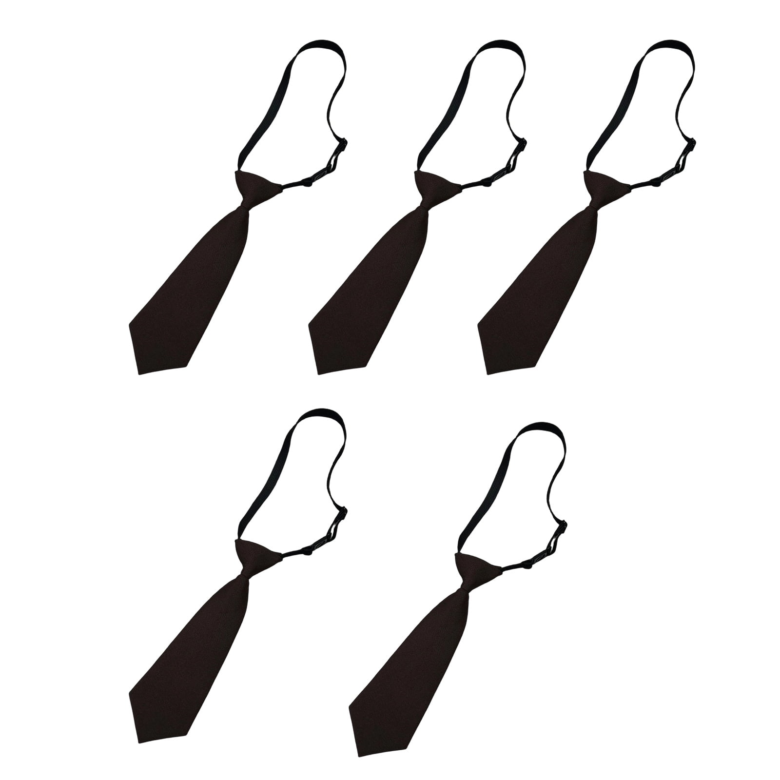 5pcs Necktie For children Compact Design Travel Friendly Polyester ...