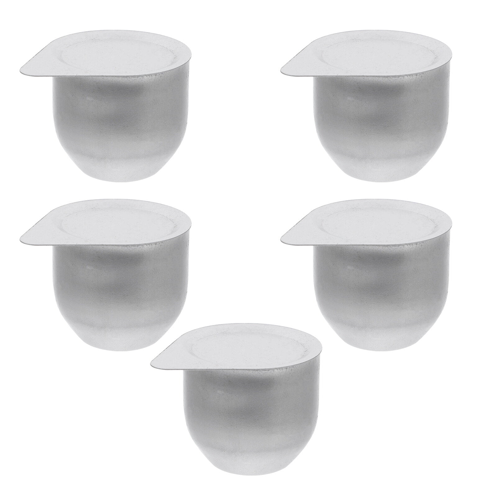 5pcs Nickel Crucible Furnace Science Crucible Cup Multipurpose Crucible ...