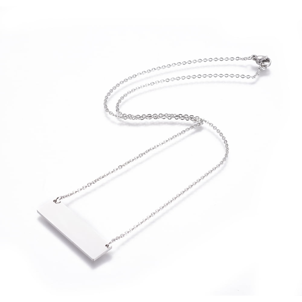 5pcs Non-Tarnish 304 Stainless Steel Necklaces with Cable Chains ...