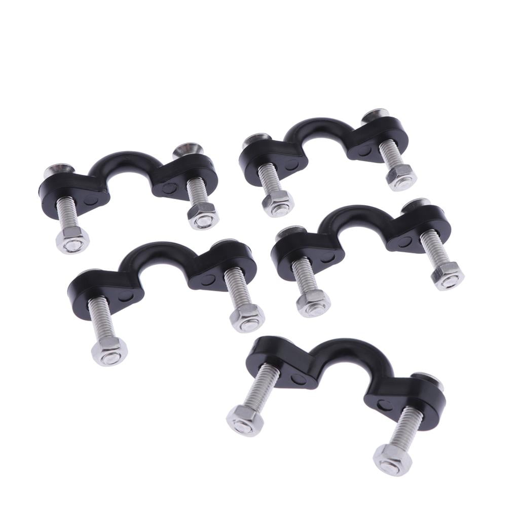 5pcs Nylon Deck Loops Tie Down Pad Eye with 10 Screws for Boat Kayak ...