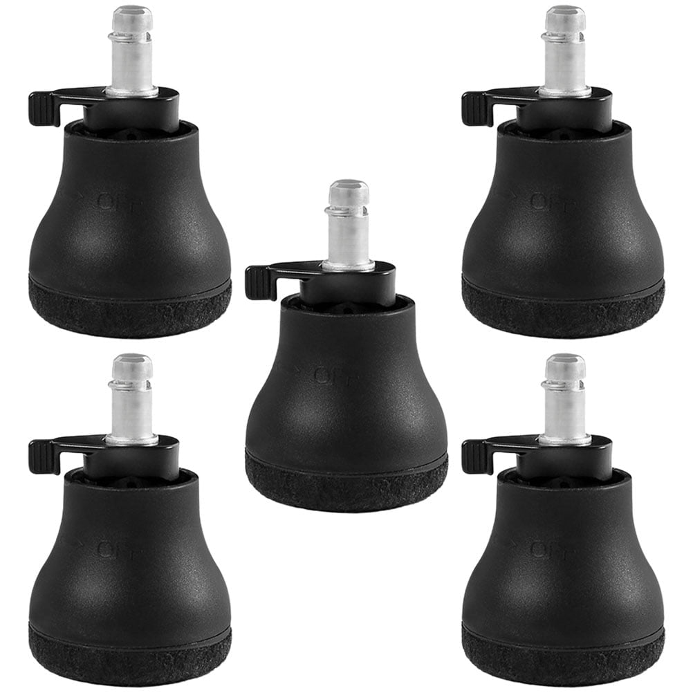 5pcs Office Chair Casters Chair Wheel Stopper Furniture Wheel Casters ...