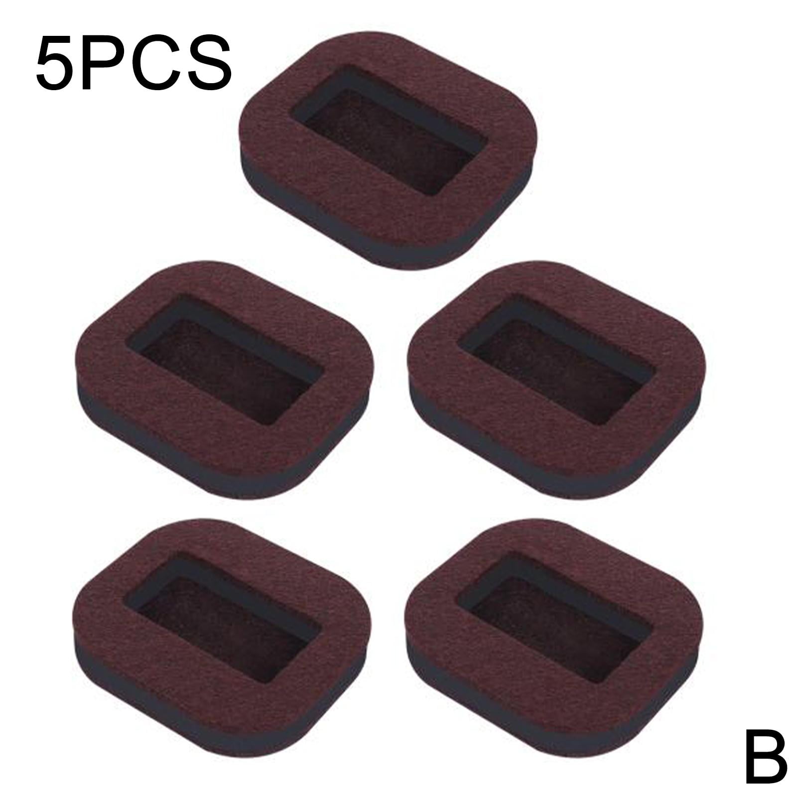 5pcs Office Chair Wheel Stopper Furniture Caster Cups Floor Hardwood EW ...