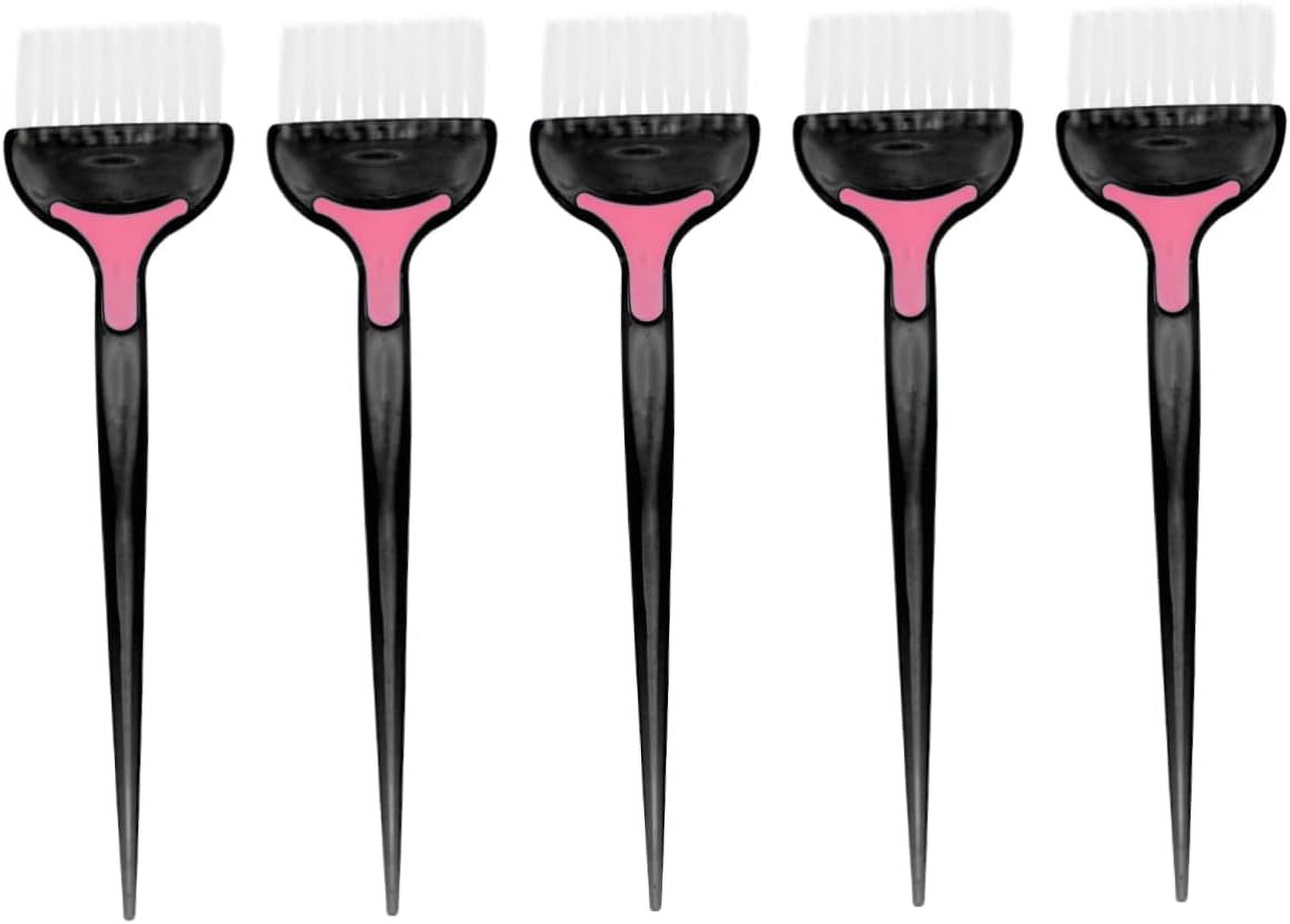 5pcs Oil Barber Side Color Brushesprofessional and Tint Caring Shop ...