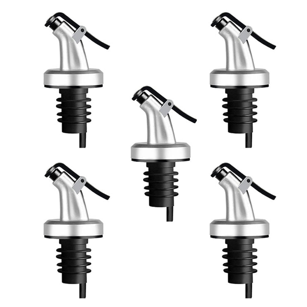 Unbranded Oil and Vinegar Spouts 5-Pack for Easy Pouring and Precise ...