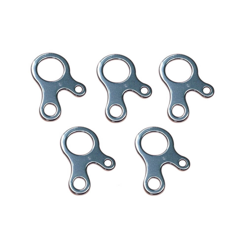 5pcs Outdoor Survival Multi-purpose Stainless Steel 3-Hole Buckle ...