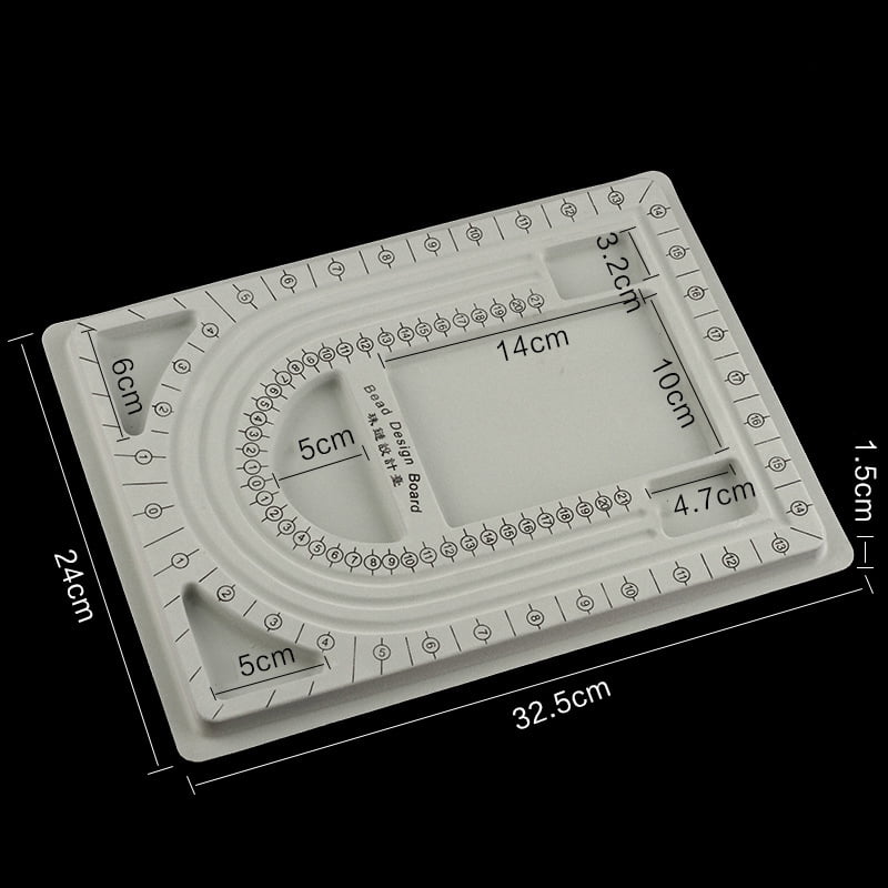 5pcs PE and Flocking Bead Design Boards Necklace Design Board with ...