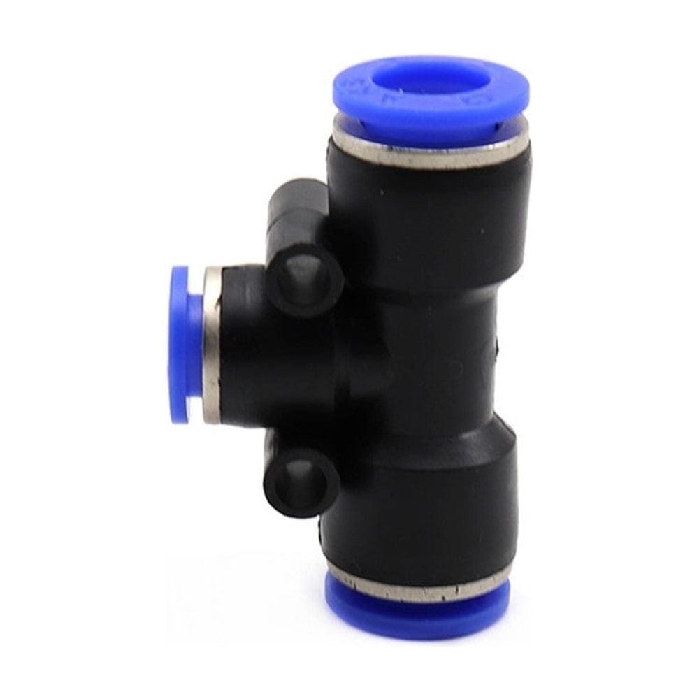 5pcs PEG" 3Way T Type Pneumatic Connector Tee Union Push in Fitting for ...