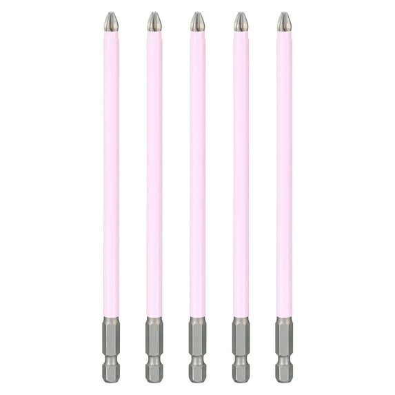 5pcs PH2 Phillips Impact Screwdrivers Bit 6" Long Magnetic Anti Slip ...