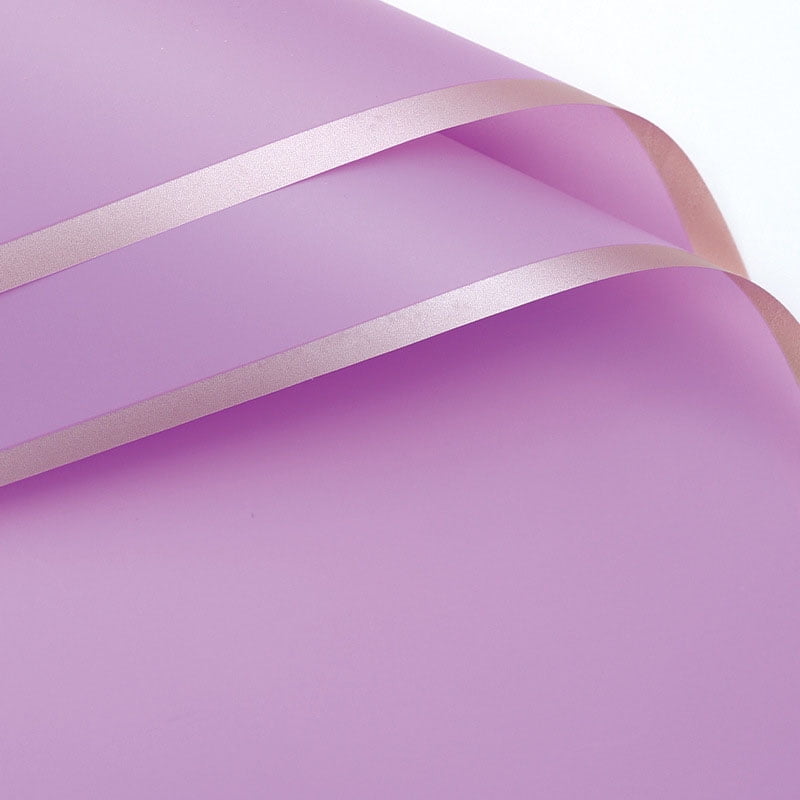 5pcs/Pack Flower Wrapping Paper Golden Border Rose Korean Style Half ...