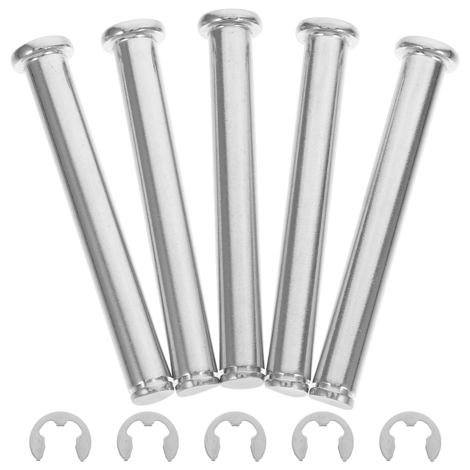 5pcs Pallet Rack Safety Bolt Beam Pin Flat Head Grooved Hinge Cylinder ...