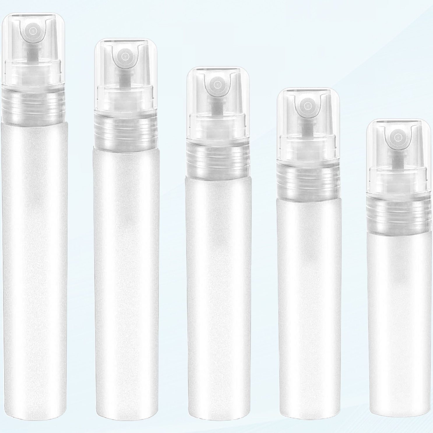 5pcs Perfume Atomizers Refillable, Plastic Mini Spray Bottles for ...
