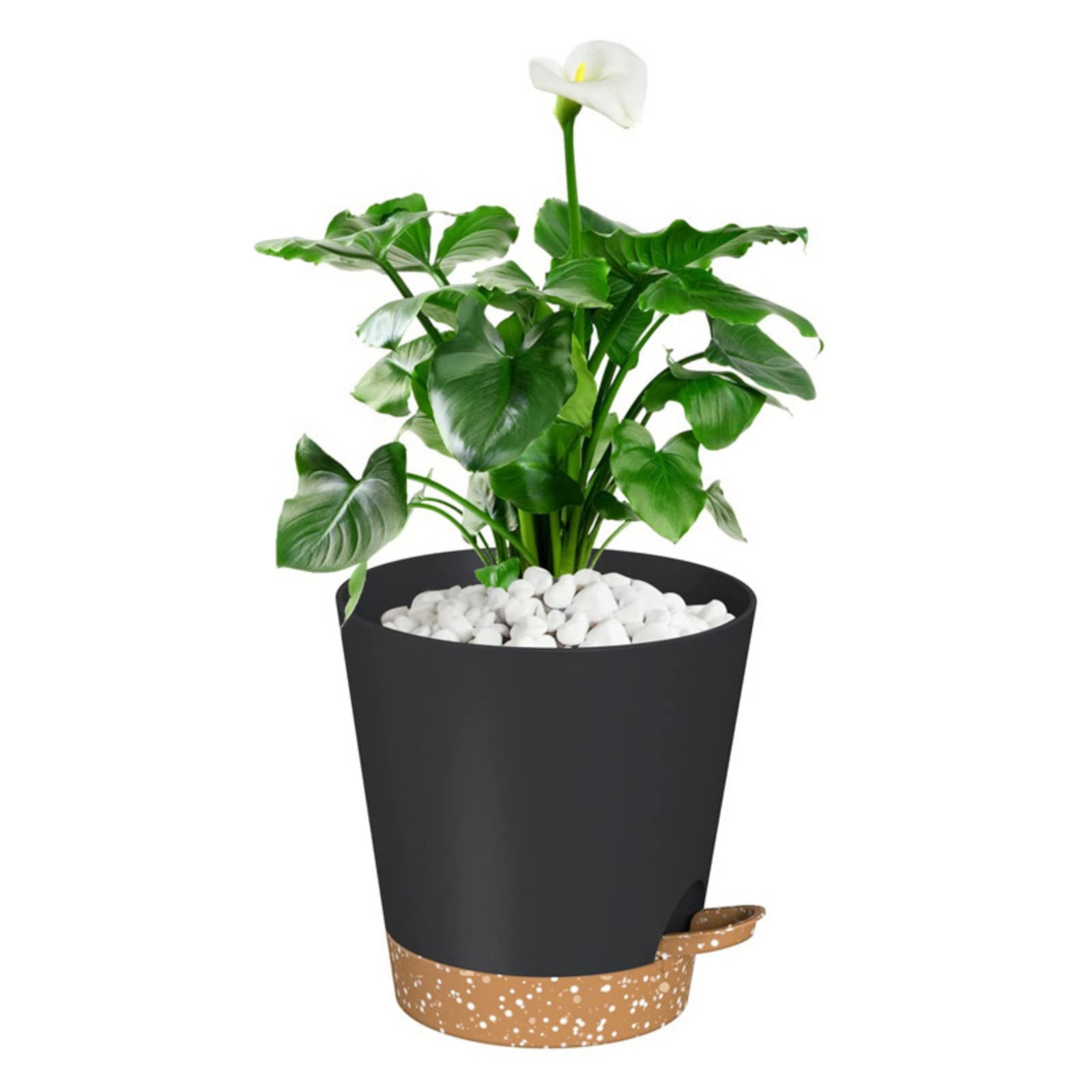 5pcs Plant Pots Self Watering Planters High Drainage Flowers Pot for ...