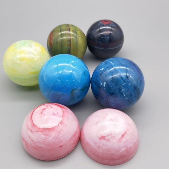 5pcs Plastic Balls Vending Machine Capsules Space Theme Capsules Balls ...