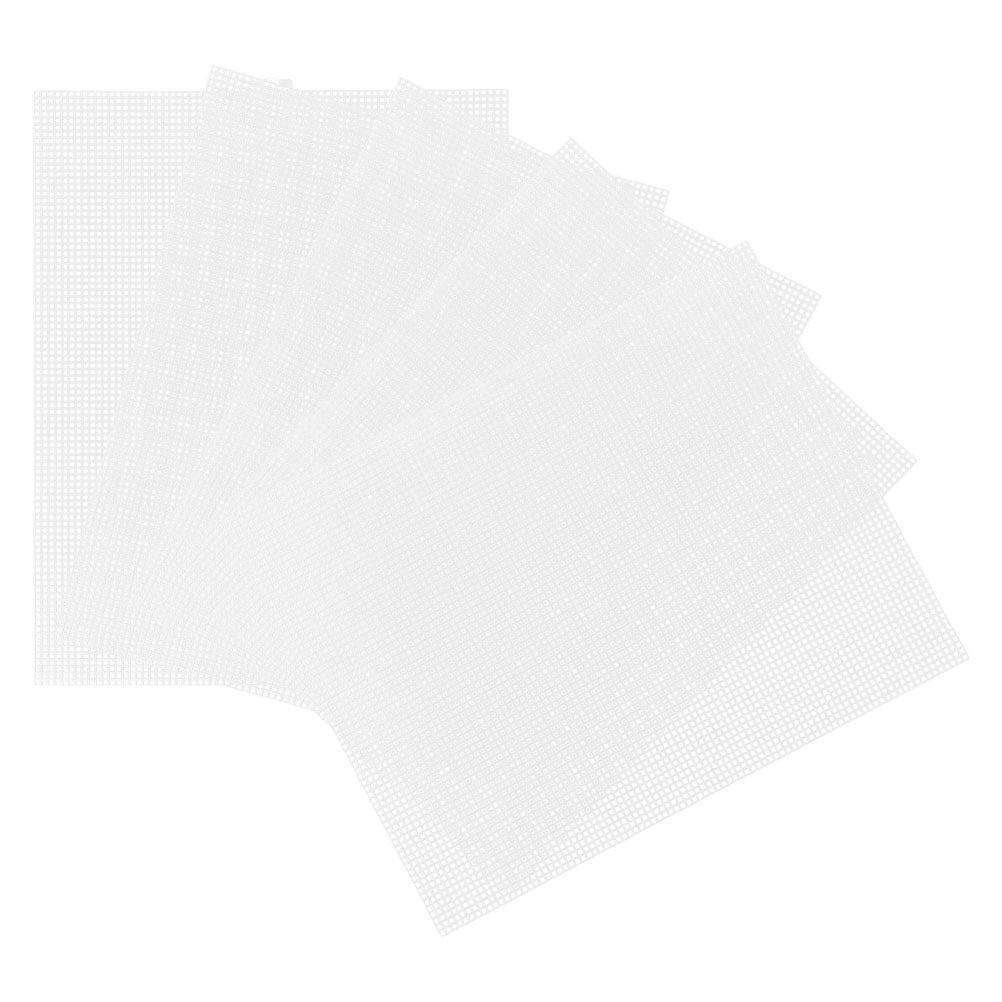 5pcs Plastic Canvas Sheets Mesh Plastic Mesh Sheet for Embroidery ...