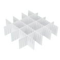 5pcs Plastic Drawer Divider Household Storage Spacer Free Arrangement ...