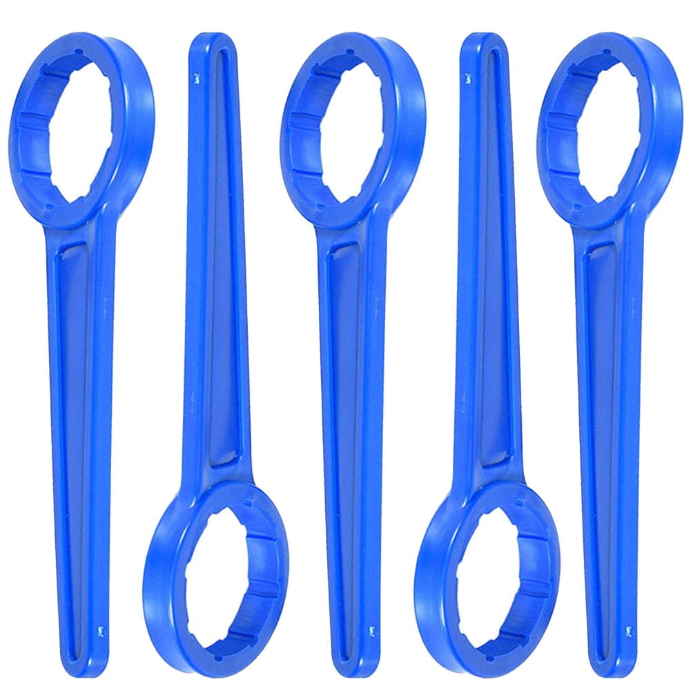5pcs Plastic Drum Cap Spanner Opener for 20L-30L Buckets, Red/Yellow ...