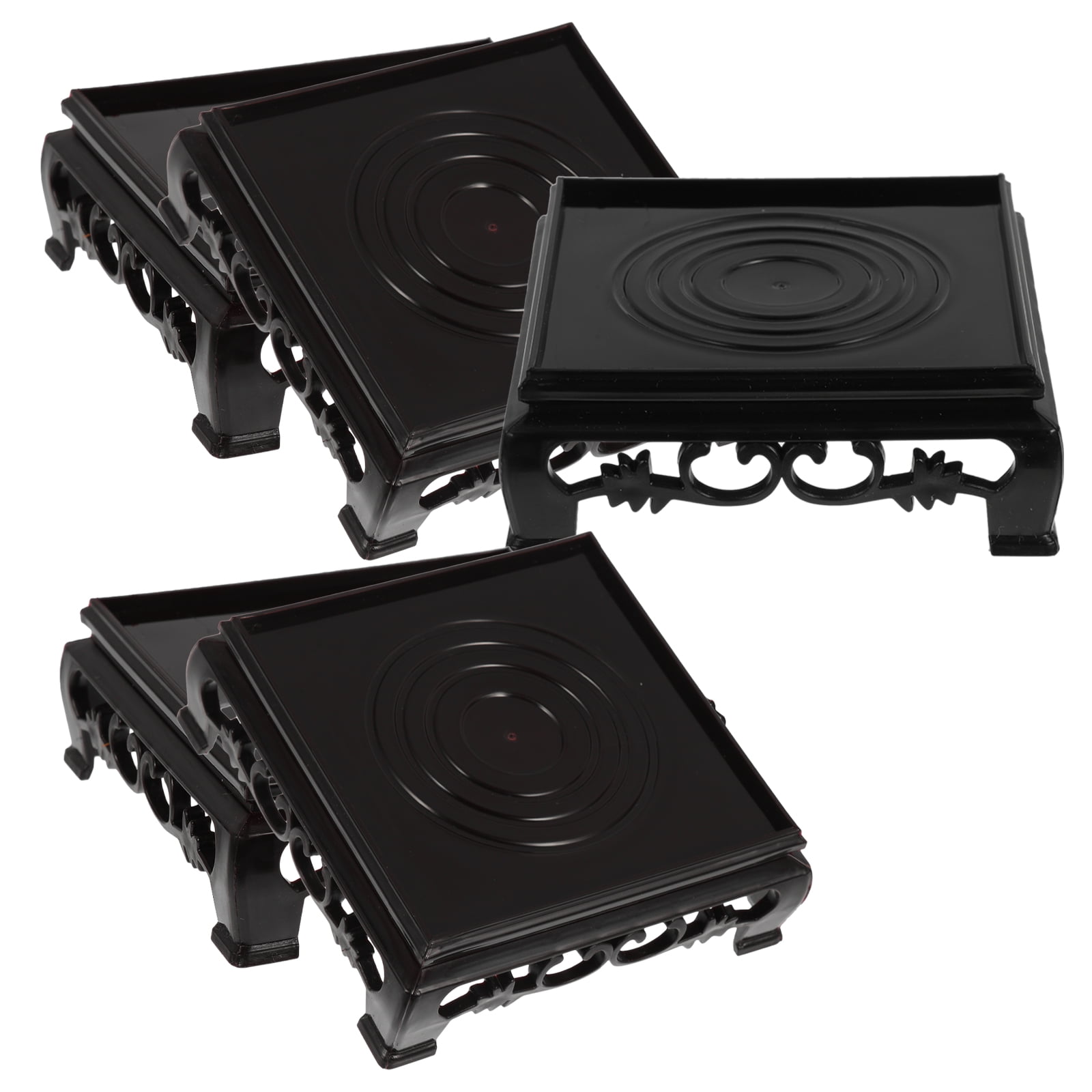 5pcs Plastic Plant Riser Plant Stand Potted Plants Riser Vase Display ...