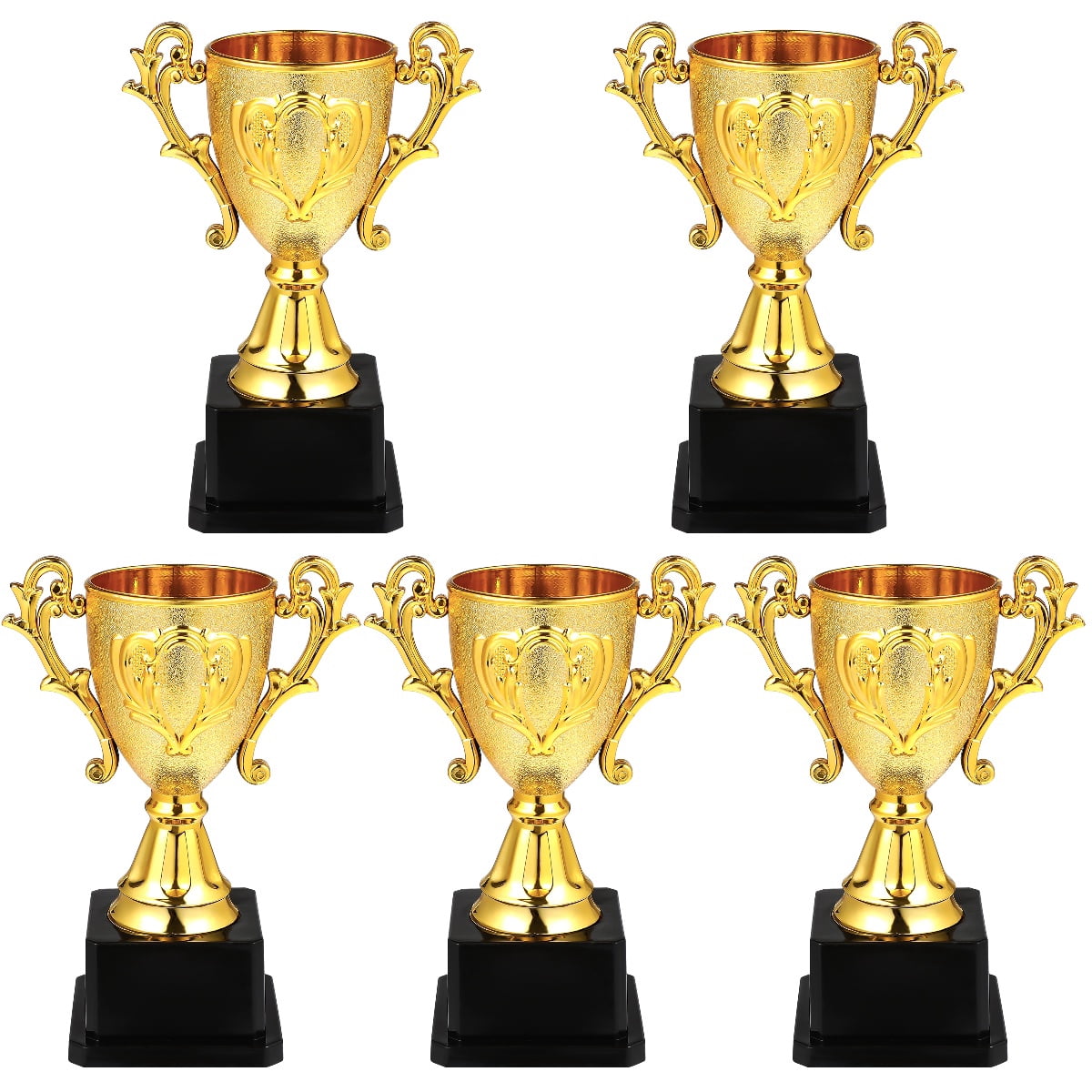 5pcs Plastic Trophy for Kids Creative Sports Study Competitions Winner ...