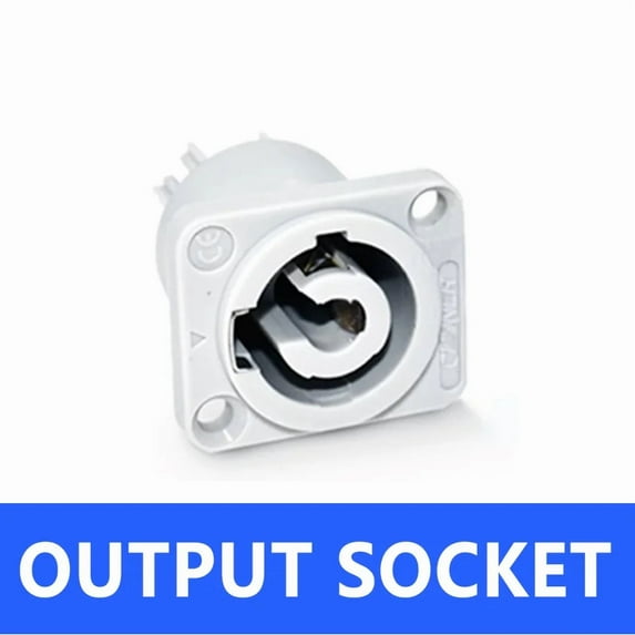 5pcs Powercon Connector Lockable Cable Connector + Chassis Socket for ...