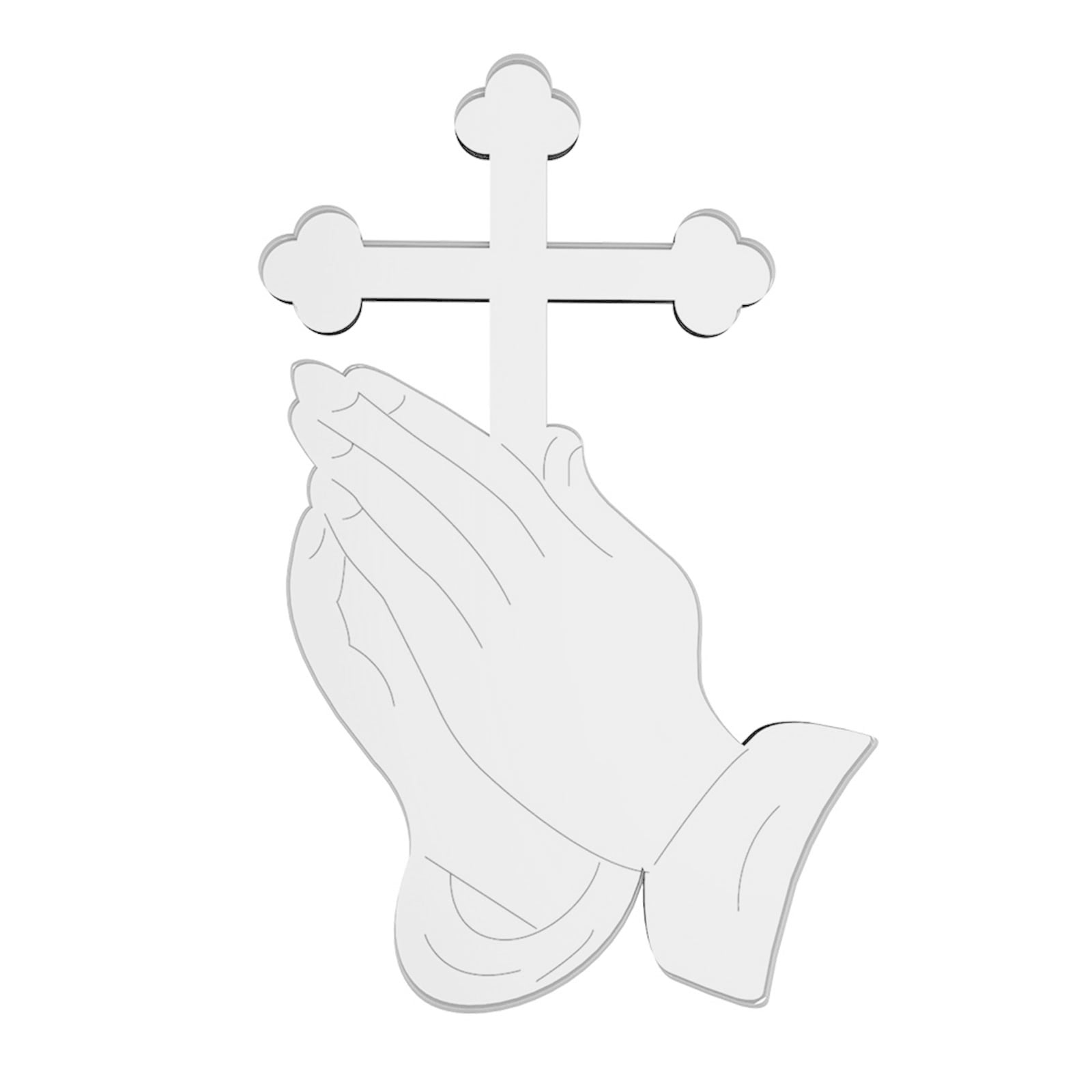 5pcs Praying Acrylic Cake Toppers Acrylic Cake Toppers Decoration for ...