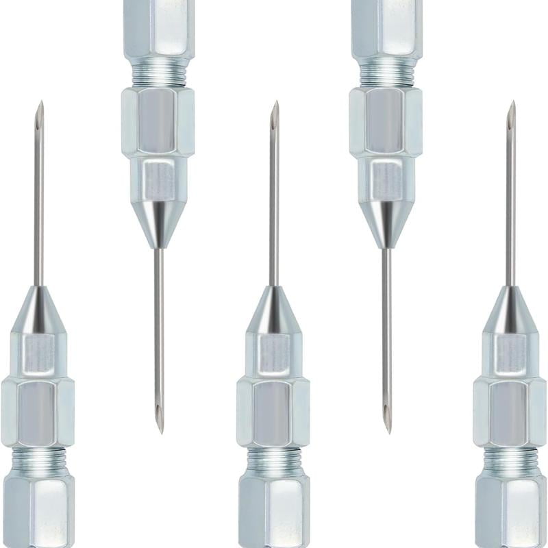 5pcs Precision Grease Injector Nozzle, Small Bearing Lubrication Tip ...