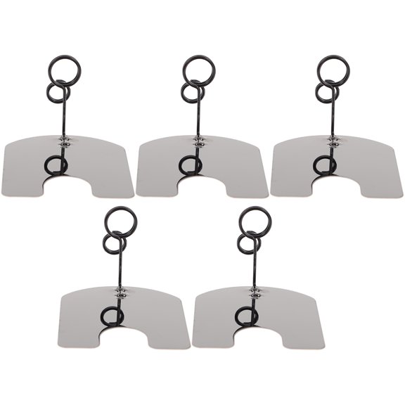 Food Label Holders and Table Number Stands for Buffets and Events