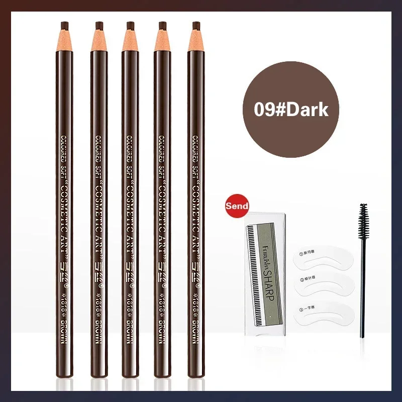 5pcs Professional Microblading Pencil Permanent Eyebrow Pencil Tattoo ...