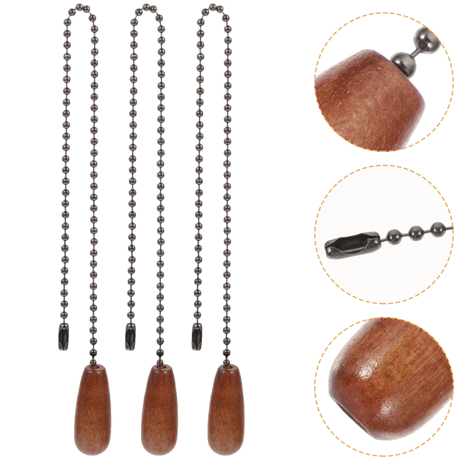 5pcs Pull Chain Extension Lamp Pulling Chain Decorative Beaded ...