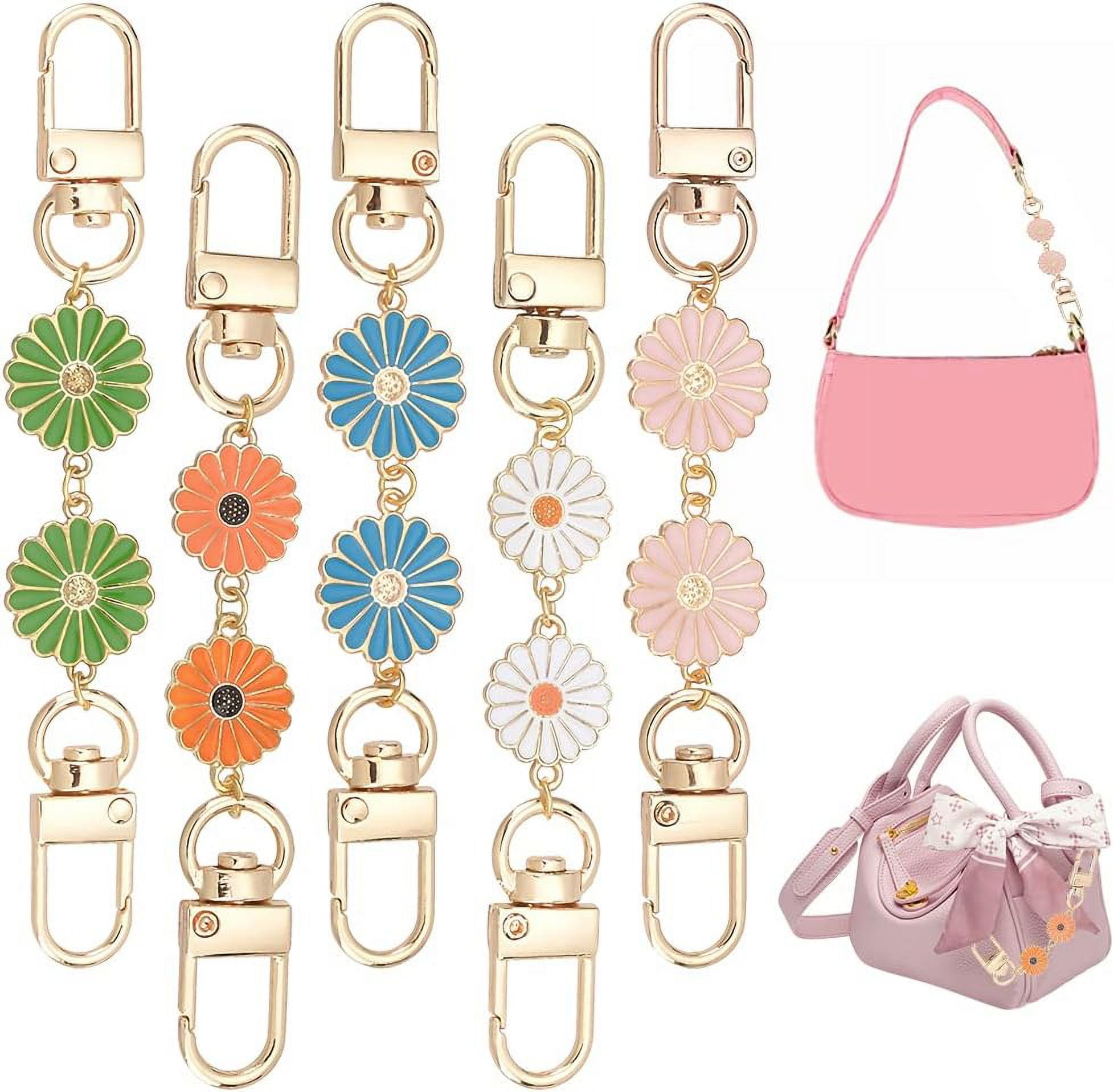 5pcs Purse Strap Extenders 2 Sizes Sunflower Chain Strap Extender Short ...