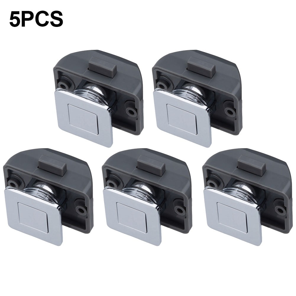 5pcs Push Button Catch Lock Camper Car Push Lock RV Caravan Boat Home ...