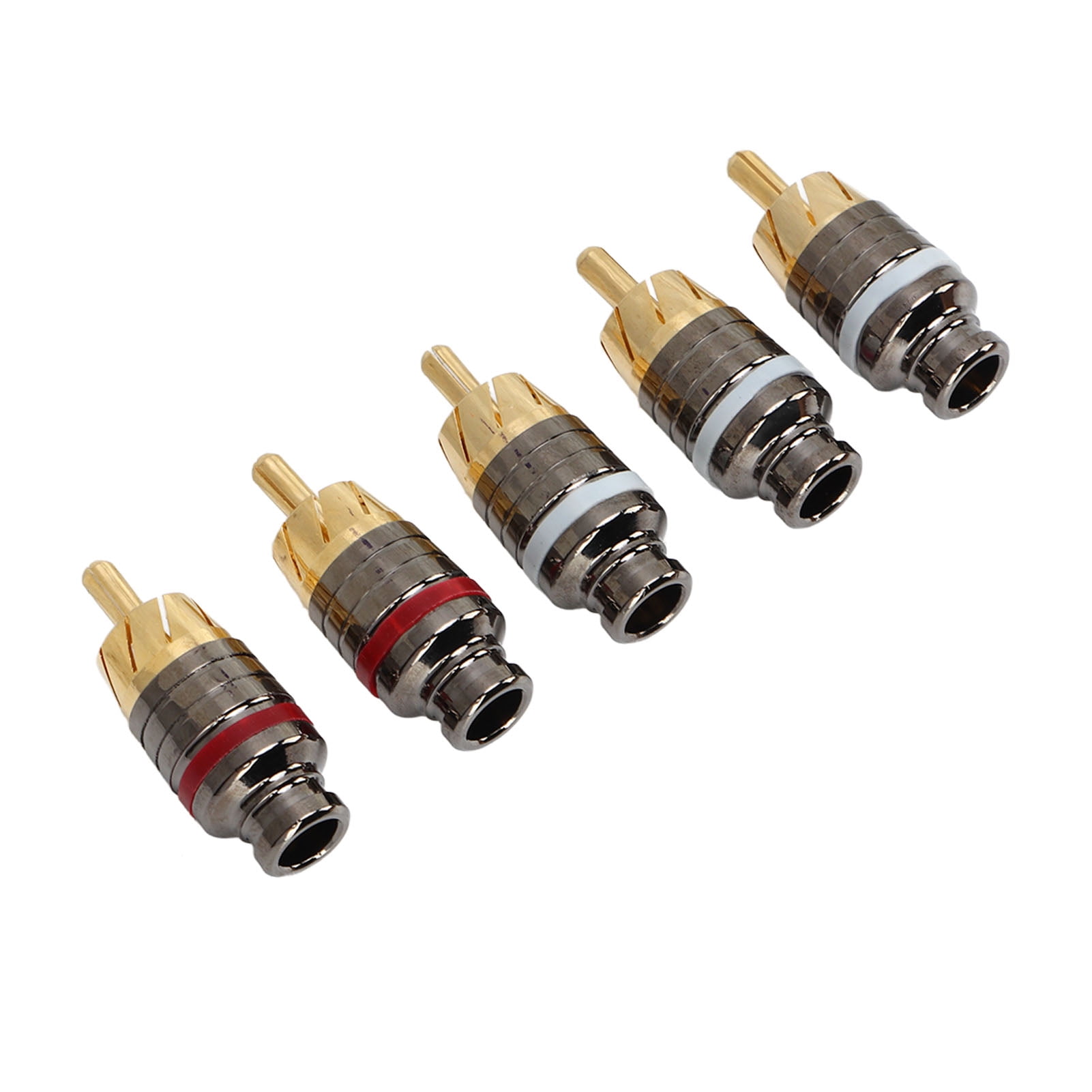 5pcs RCA Terminal Portable Small High Strength Metal Fast Transmission ...
