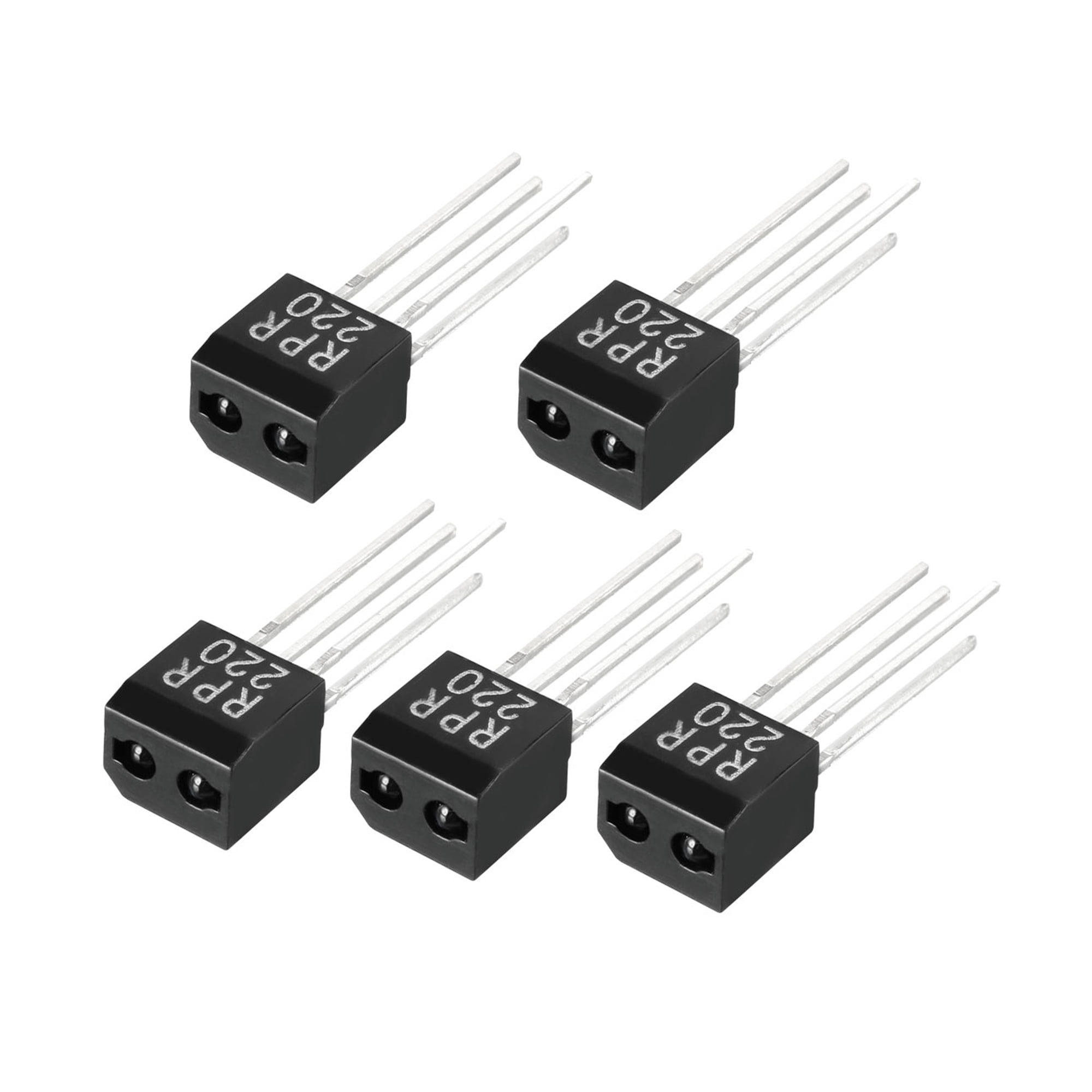 5pcs RPR220 Photoelectric Switch Reflective Optical Coupling Sensor 4 ...