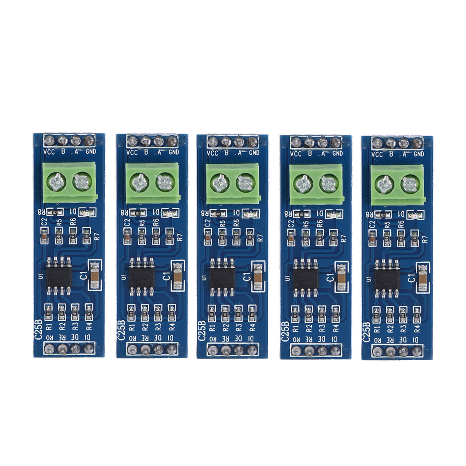 5pcs RS-485 Converter Module TTL to RS-485 Adapter for Raspberry pi ...