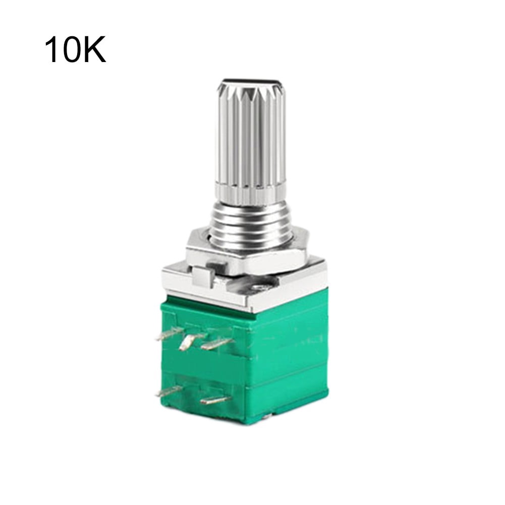 5pcs RV097NS with switch 5PIN sealing Potentiometer B1K/5K/10K/20K/50K ...
