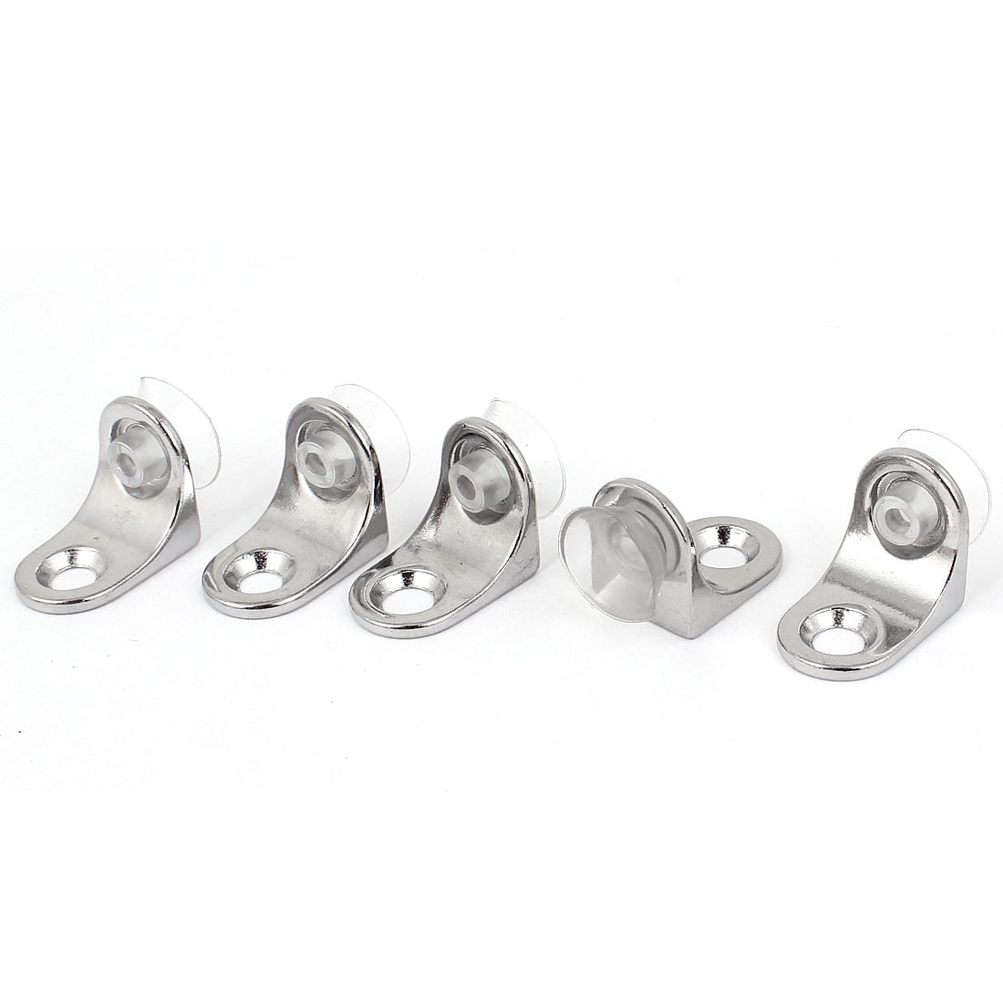 5pcs Right Angle 90 Degree Glass Shelf Suction Cup Fixing Support Clip ...