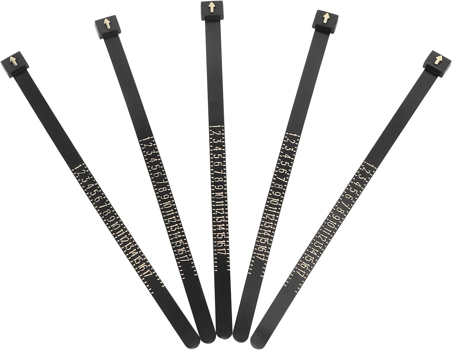 5pcs Ring Gauge Sizer Marble Wrapping Paper UK Ring Sizer Snail Stencil ...