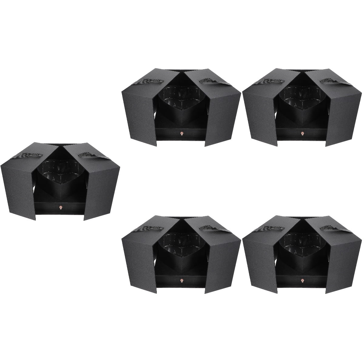 5pcs Rose Preserved Flower Packaging Box Gift Box Rose Packing Box ...